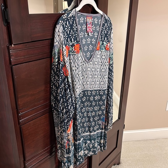 Johnny Was | Tops | Johnny Was Multicolor Patterned Tunic | Poshmark
